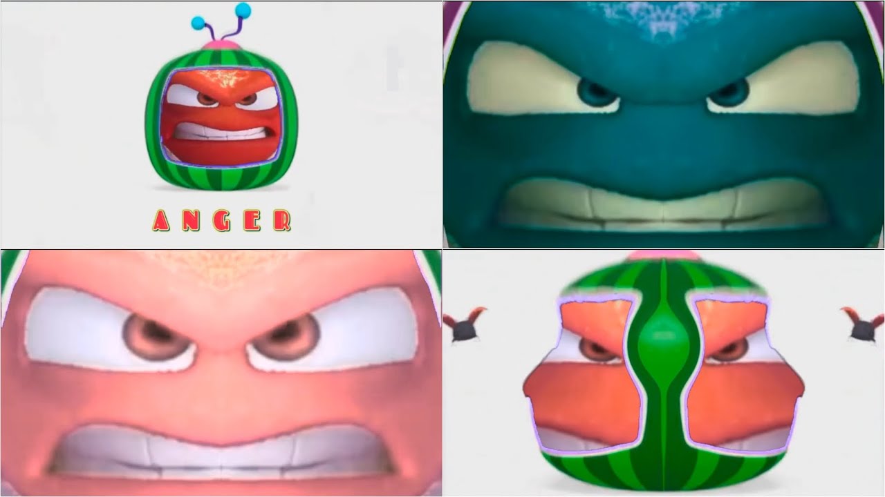 Cocomelon Intro With Anger Inside Out In G Major 353-358 Sound Effects ...