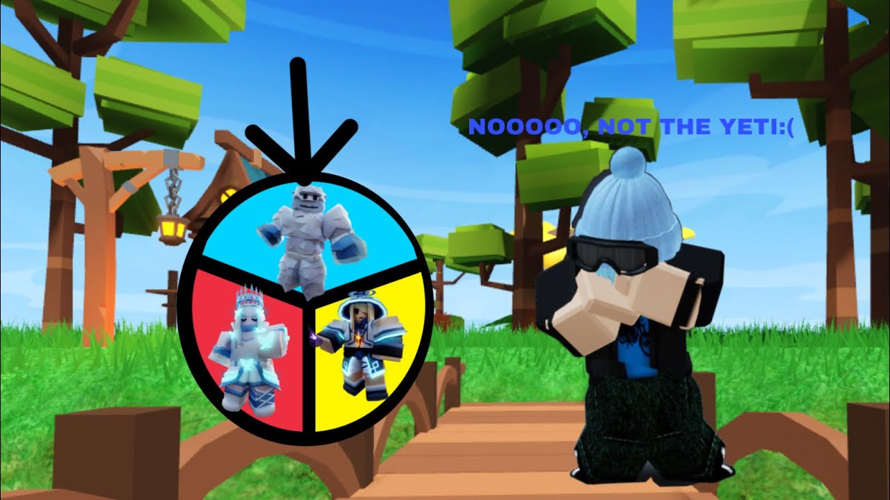 Roblox Bedwars Spin The Wheel Challenge Random Battle Pass Kit (Part 2 ...