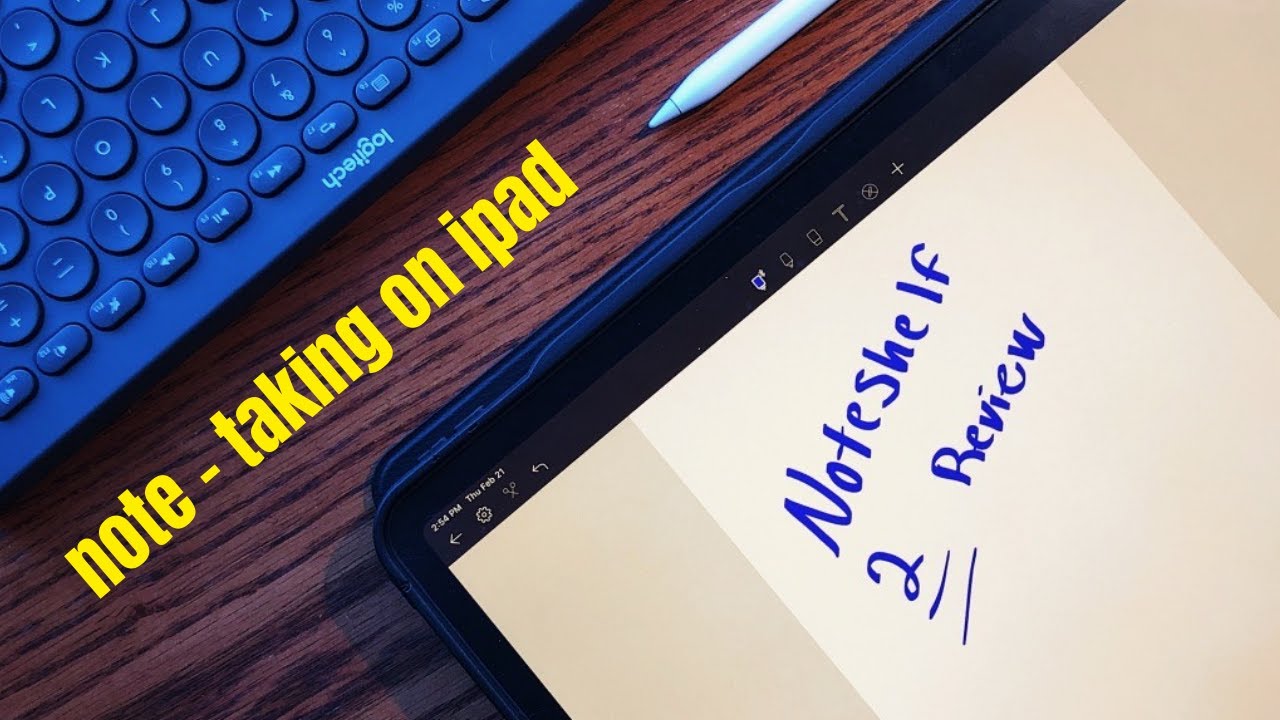 Noteshelf 2 Review 2019 // taking notes on iPad - YouTube