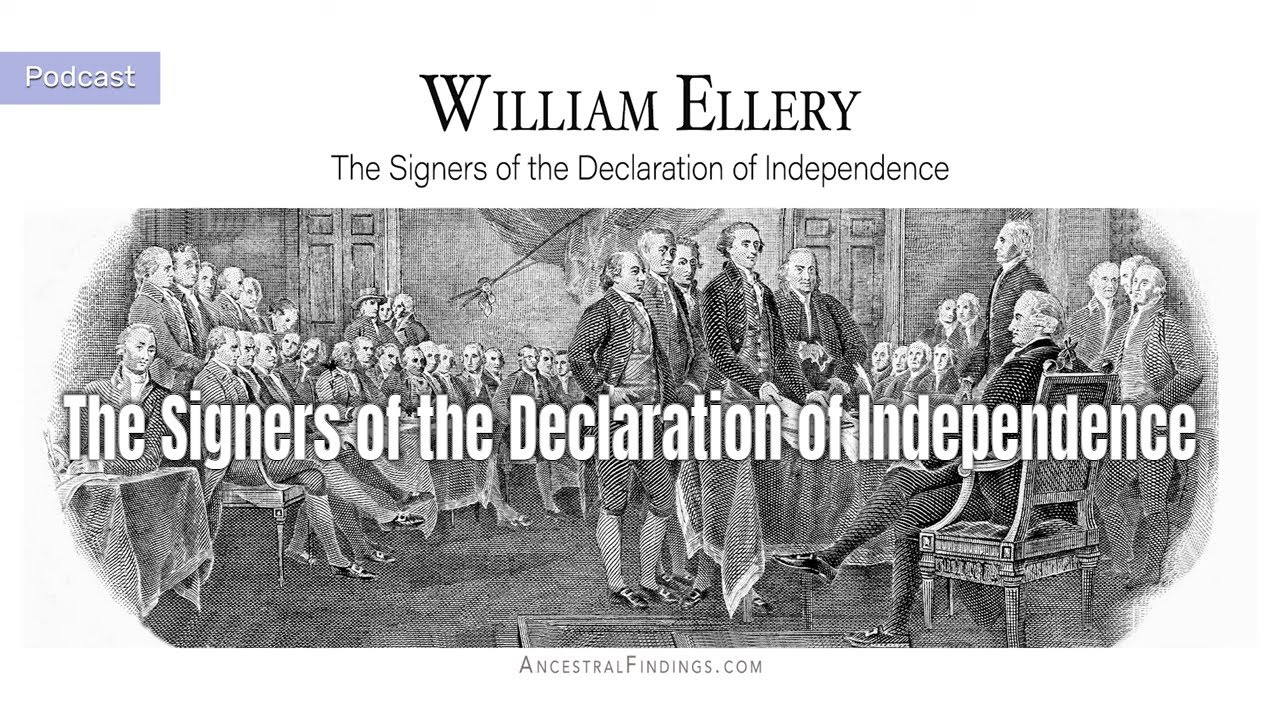 AF-714: William Ellery: The Signers of the Declaration of Independence ...