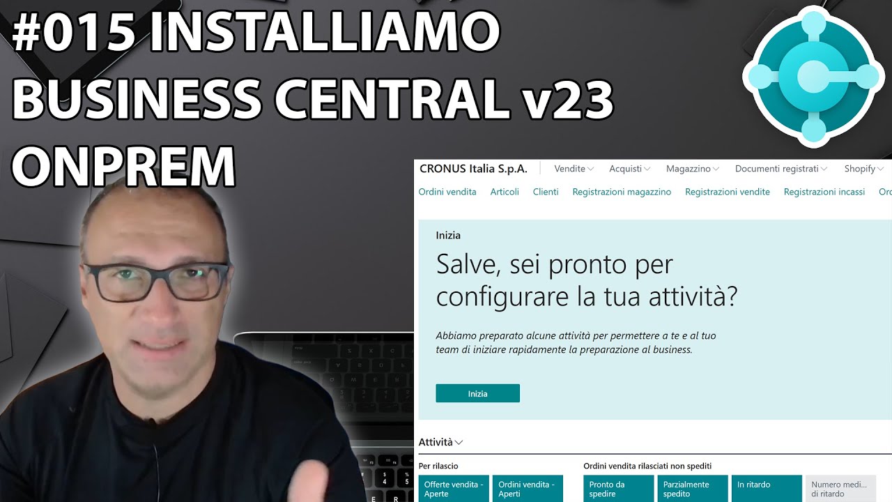 15 Installiamo Business Central 23 On Prem - YouTube