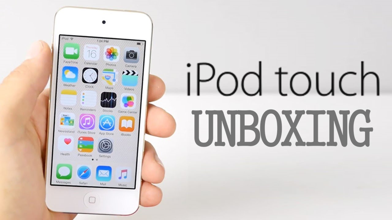 iPod Touch 6G Unboxing (1080p) - YouTube