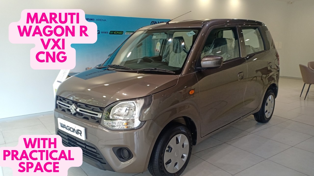 Maruti Suzuki Wagon R VXI CNG | Segment Best Practical Space Mileage ...