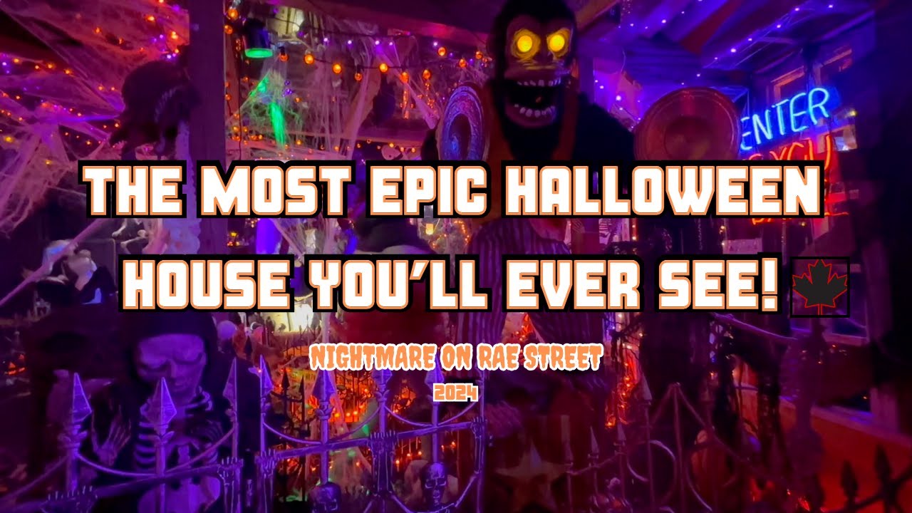 This Is The Most Epic Haunted House You'll Ever See! - YouTube