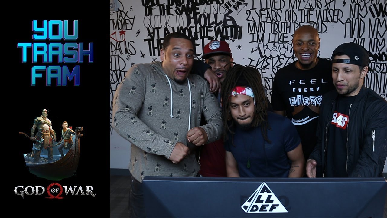 The SquADD Plays God of War | You Trash Fam | All Def Gaming - YouTube