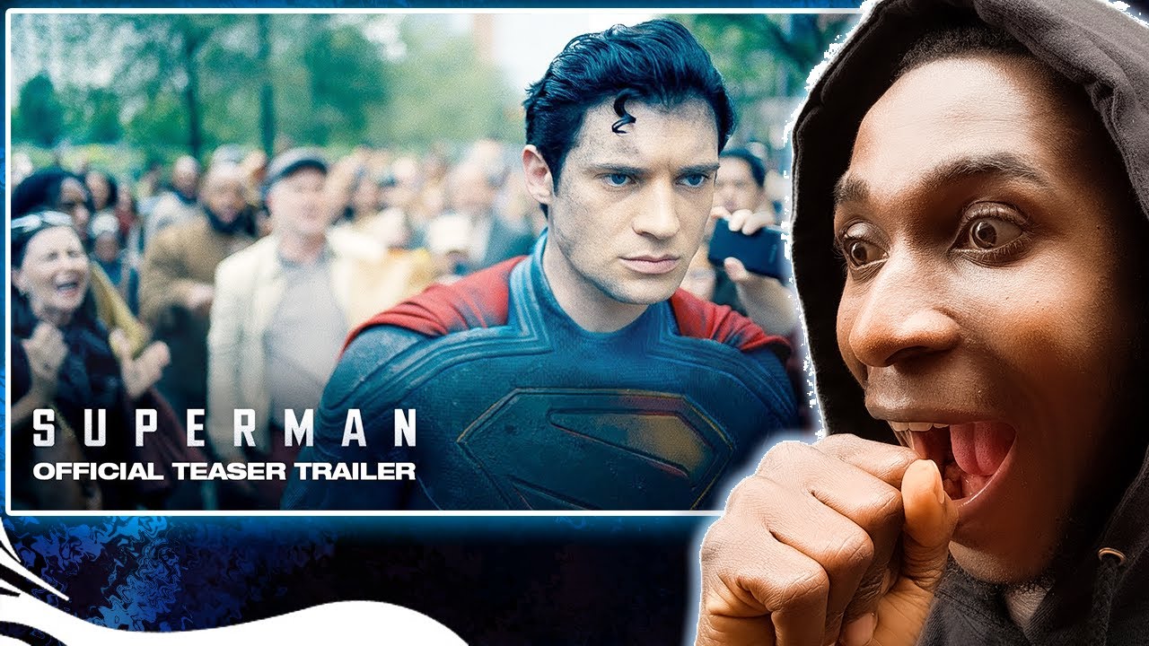 LET JAMES GUNN COOK! | Superman | Official Teaser Trailer REACTION ...