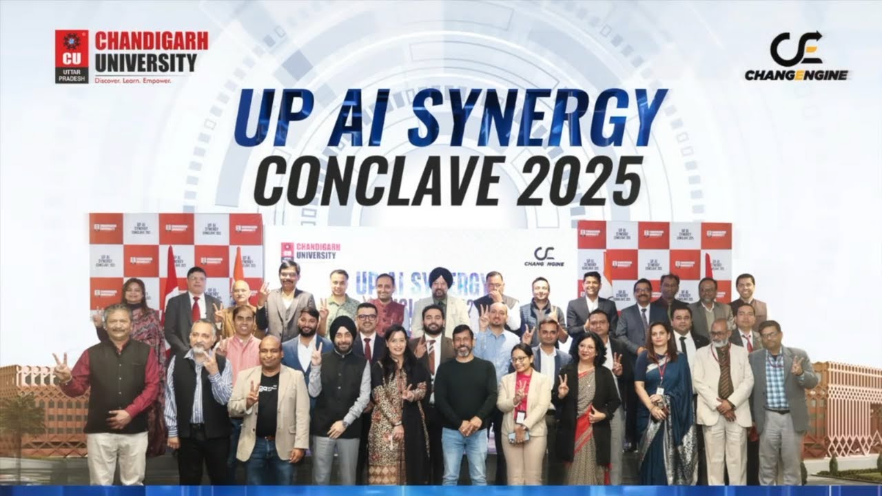UP AI SYNERGY CONCLAVE 2025 | Day 2 #chandigarhuniversityup # ...
