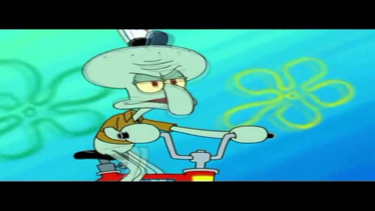 Squidward Bicycle allahu akbar - YouTube