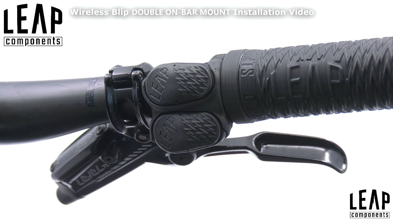 Sram Wireless Blip Double On Bar Mount installation video - YouTube