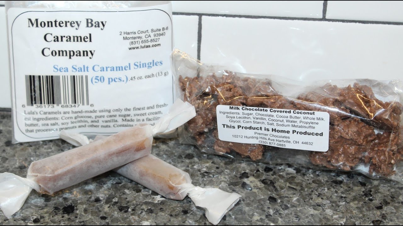 Monterey Bay Caramel Company Sea Salt Caramel & Premier Chocolates Milk ...