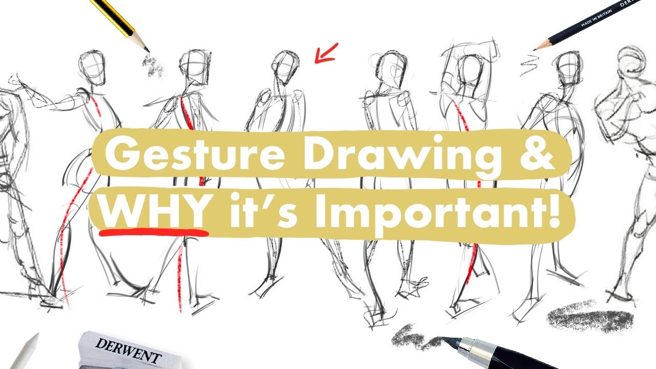 Why Gesture drawing is Important for your Art! // Lets Draw! - YouTube