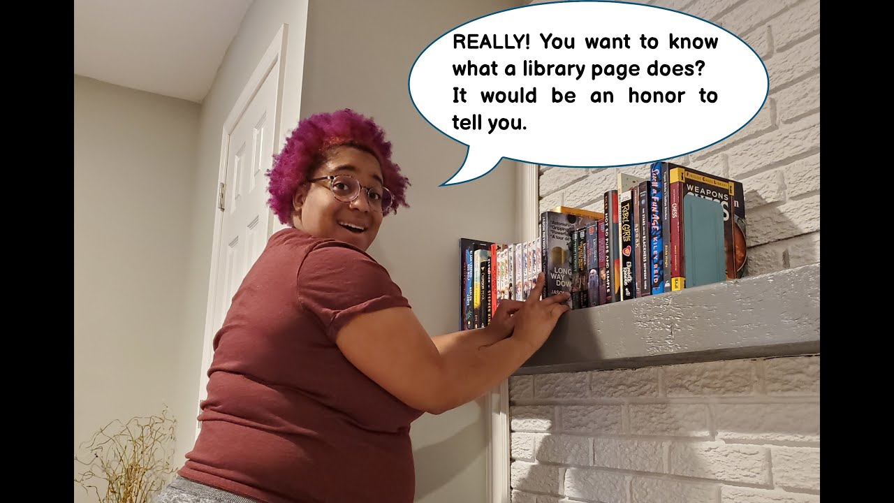 Library Page 101 - What is a library page and what do we do? - YouTube