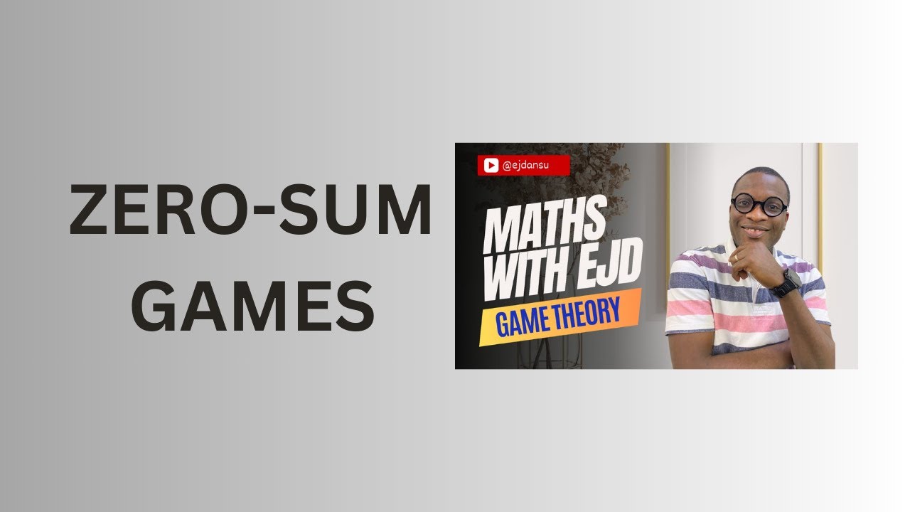 30. Zero-Sum Games - YouTube
