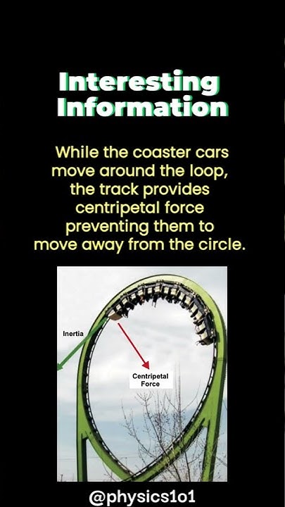 Why are roller coasters stable? - relation with centripetal force ...