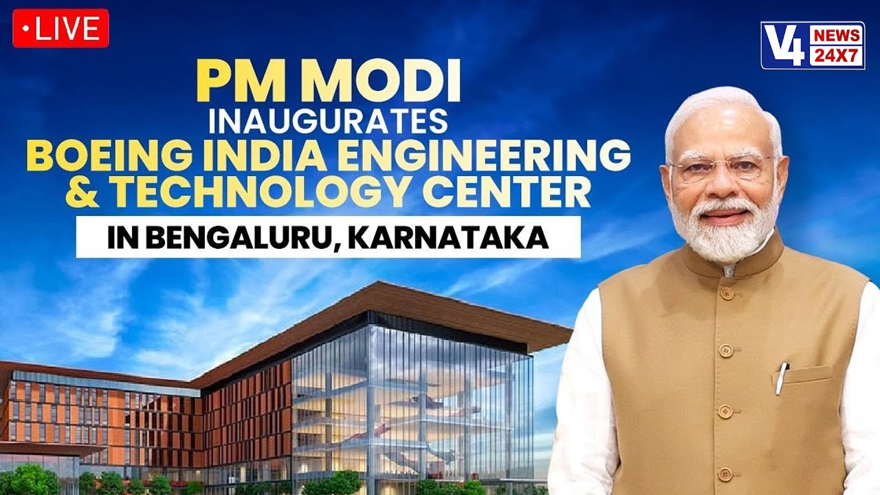 PM Modi inaugurates Boeing India Engineering & Technology Center in ...