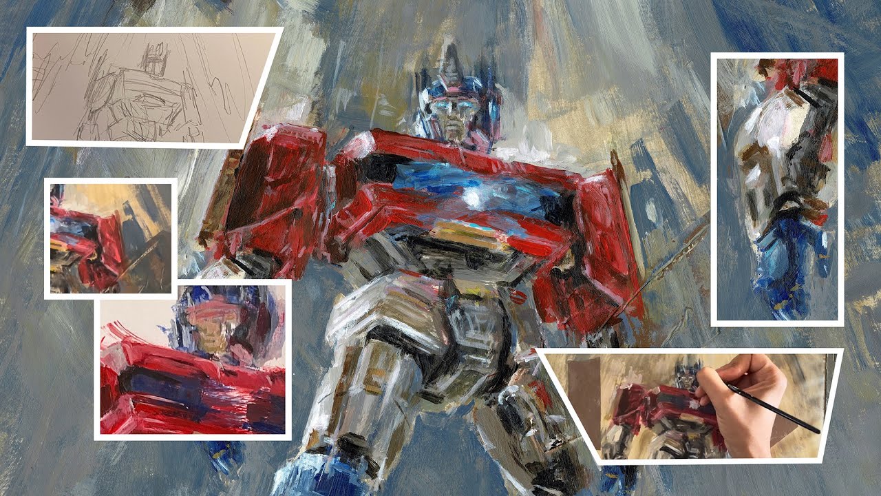 Transformers One Painting (Time-Lapse) - YouTube