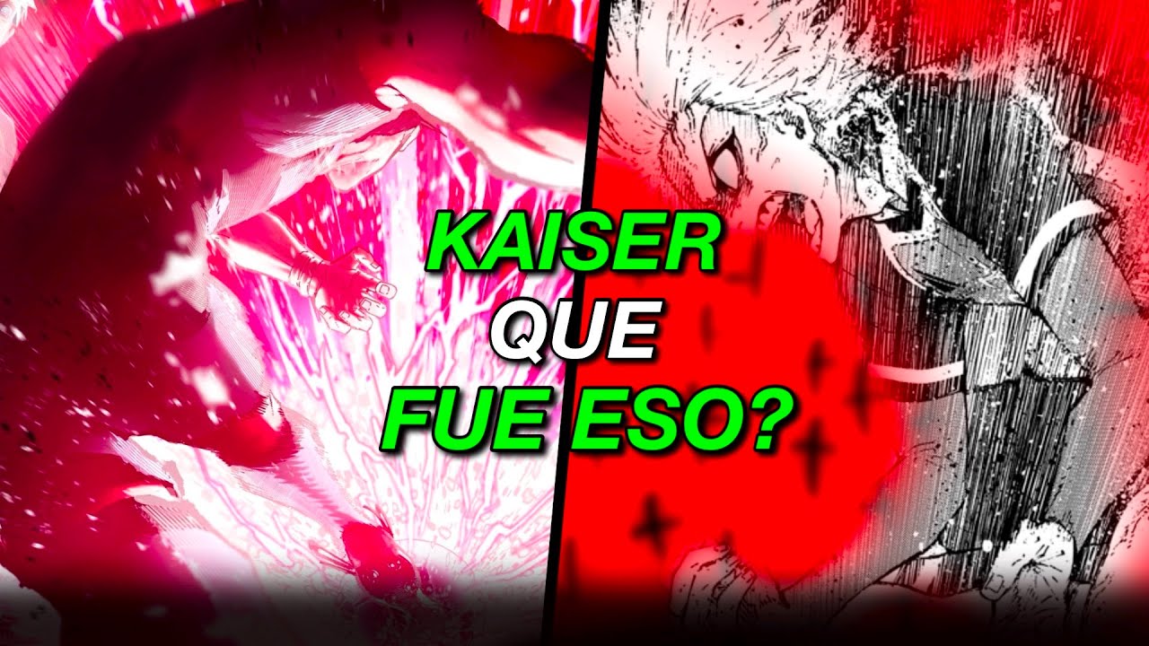 Blue Lock Manga 259 - ¡¡KAISER MUESTRA SU NUEVA TECNICA!! - YouTube