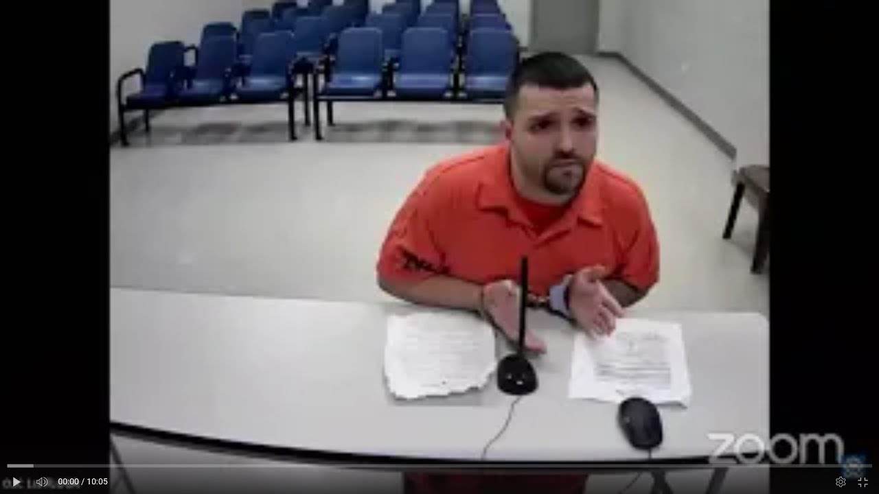 He pleads with the board to let him go home. Parole revocation hearing ...