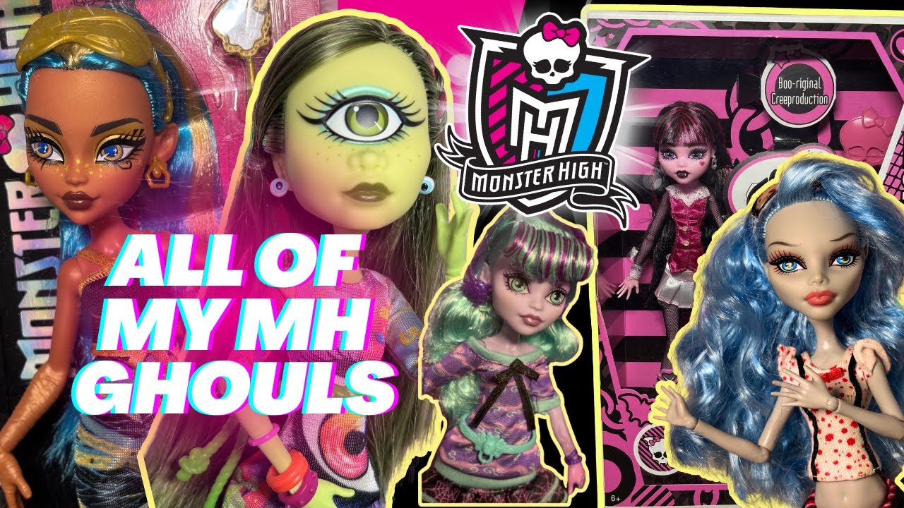 Counting ALL of My MH Dolls {Part 2} 💀 - YouTube