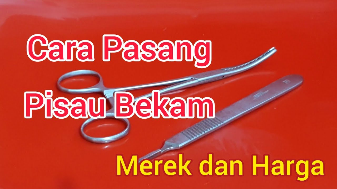 Ini Dia Pisau Yang Digunakan Untuk Bekam Metode Sayatan | Tutorial ...