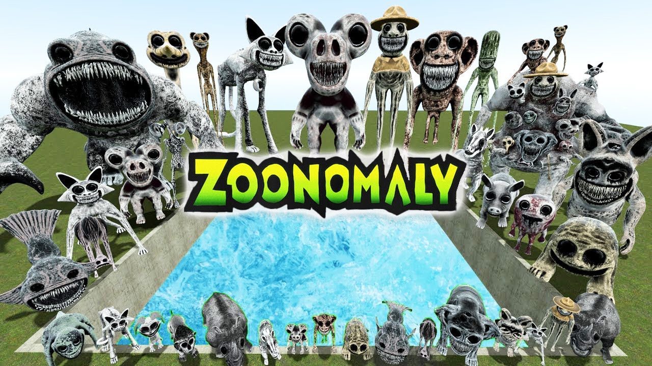 DESTROY ALL ZOONOMALY MONSTERS FAMILY in NEW MAP DEEP ICE (Garry's Mod ...