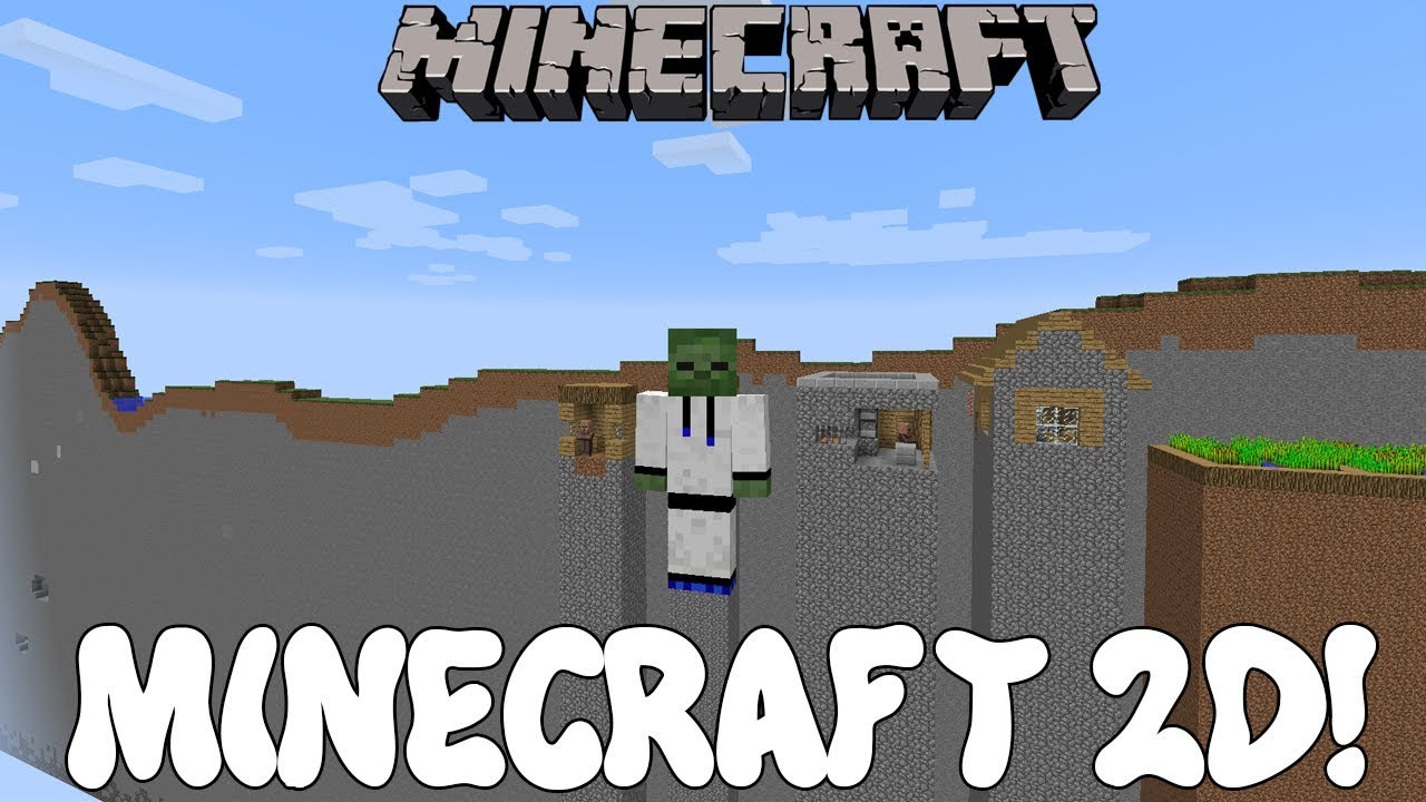 MINECRAFT EN 2D! Minecraft 1.12.2 MOD MINEGEN 2D! - YouTube