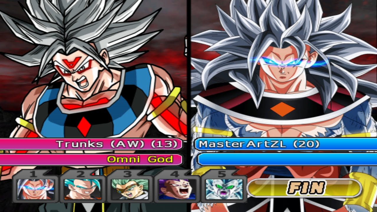 Team Trunks Hakai-shin vs Team Goku Hakai-shin En Dragon Ball Z Budokai ...