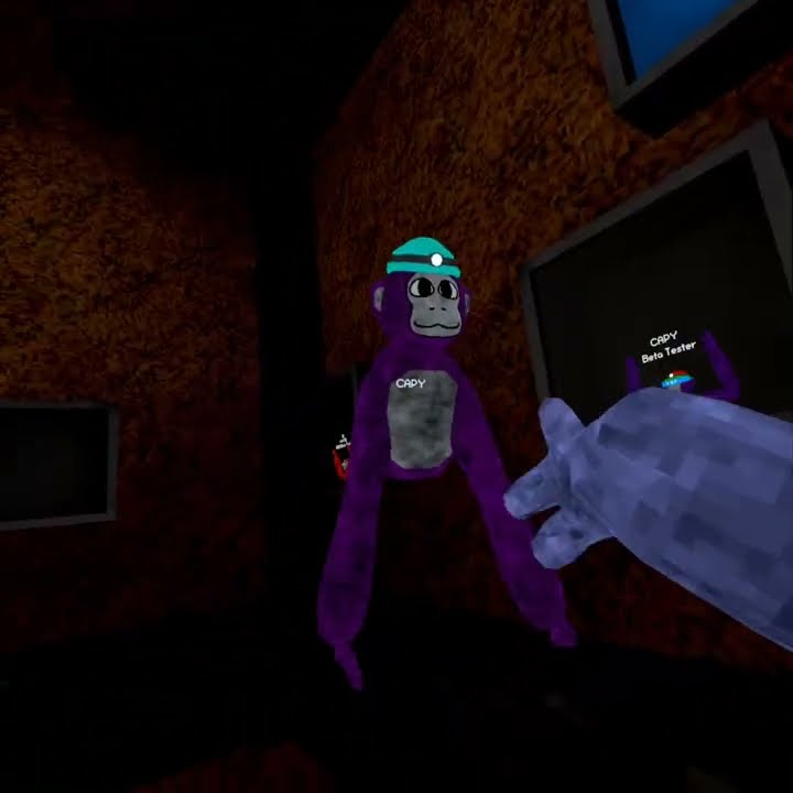 I saw a beta tester in spooky scary!? - YouTube