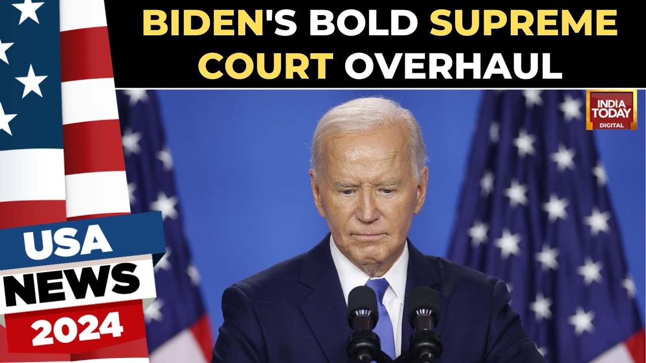 Biden's Bold Supreme Court Overhaul: Term Limits & Ethics Code | India ...
