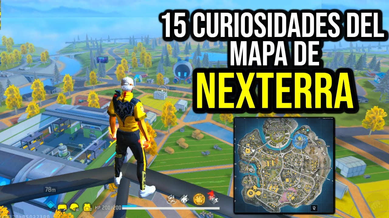 15 CURIOSIDADES/DATOS SOBRE EL MAPA DE NEXTERRA de FREE FIRE 🗺 ...