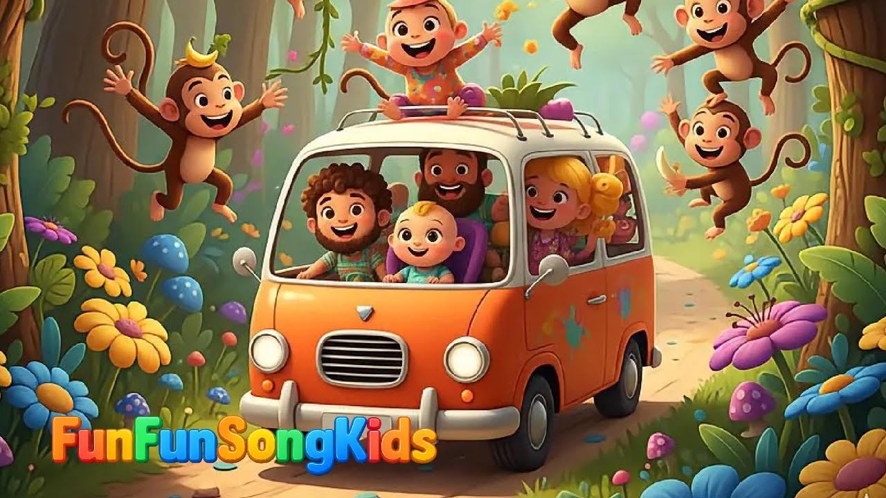 Wheels on the Van Medley | Fun Kids Songs & Nursery Rhymes for Children ...