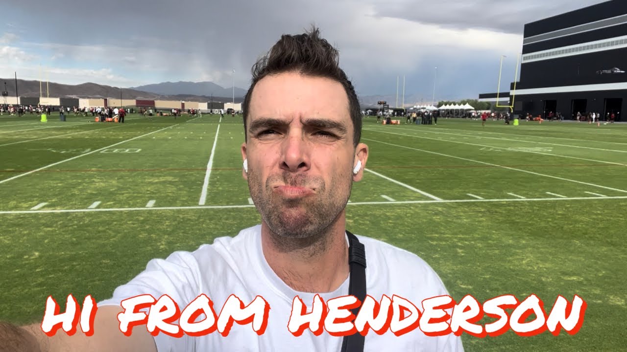 Grant Cohn Arrives at Day 1 of the 49ers-Raiders Joint Practices - YouTube