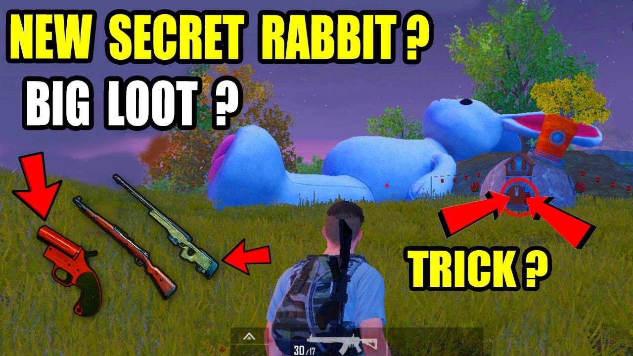 Pubg Mobile New Rabbit Location ? How To Get Lev3 Loot New Trick In ...