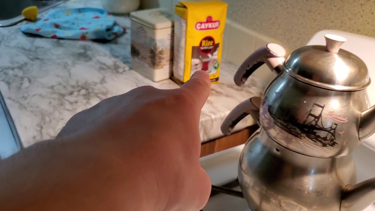 Making Turkish Tea (Turk Cayi) - YouTube