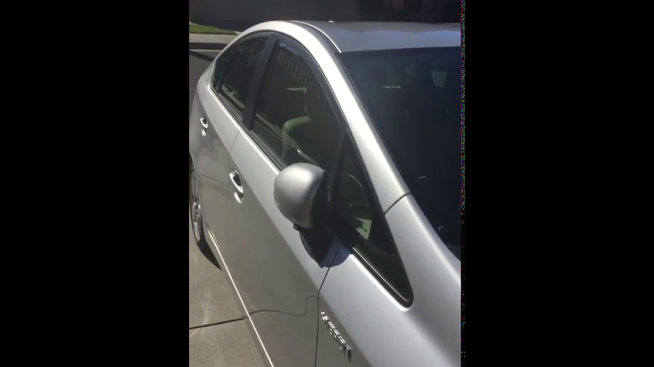 Prius Power Folding Side Mirror Mod - YouTube