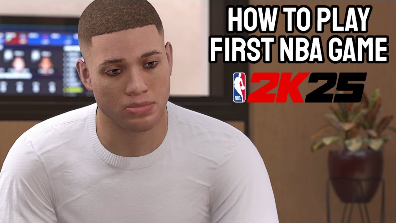 How to play your first NBA Game NBA 2k25 (TUTORIAL) - YouTube