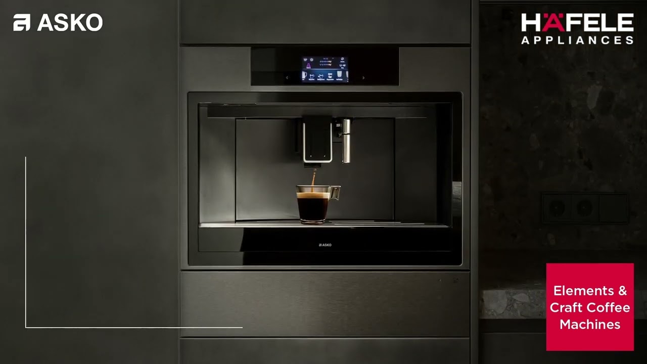 Coffee Machines by Hafele - YouTube
