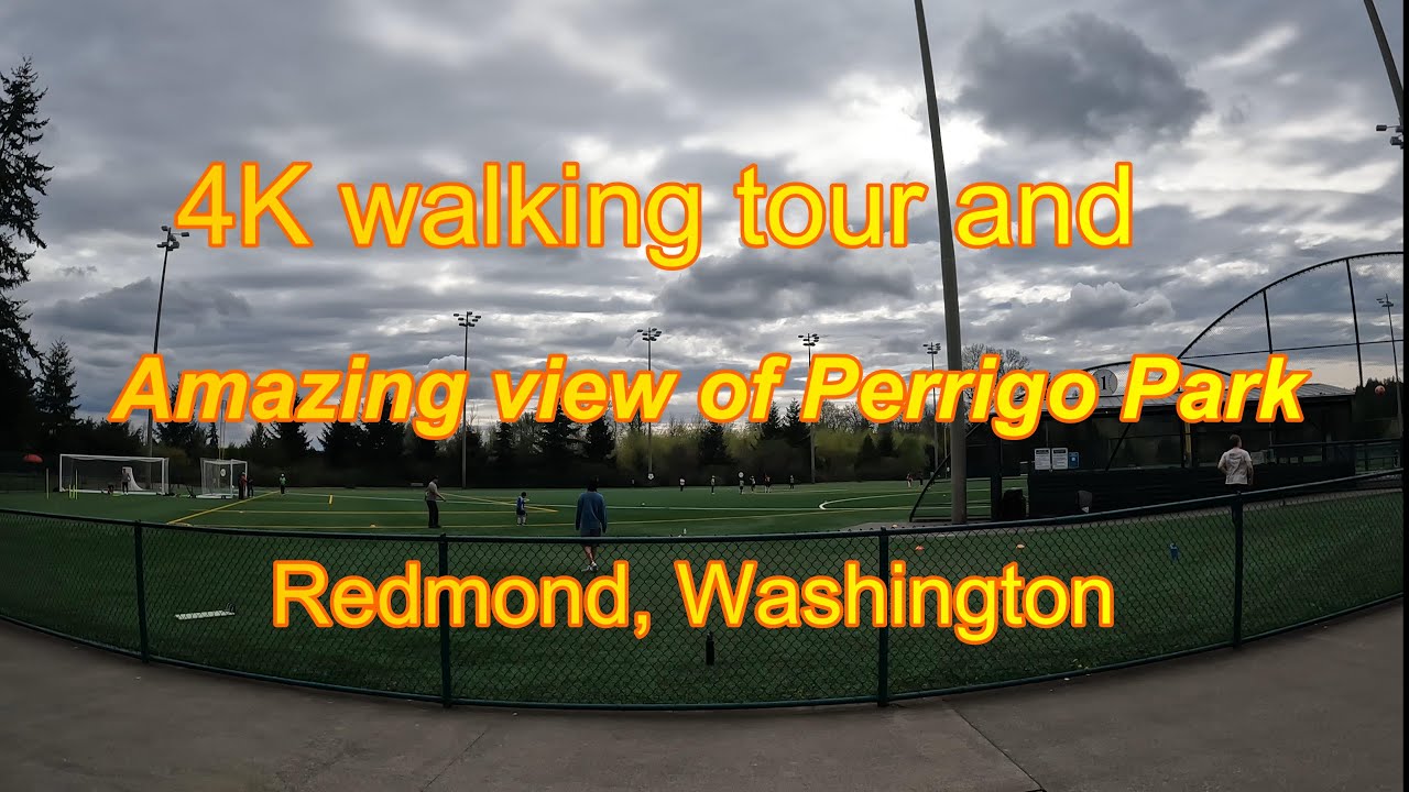 4K drive and walk tour of Perrigo Park | Redmond | Seattle |Washington ...