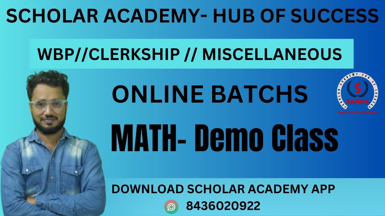 MATH- Demo Class - Number System - YouTube