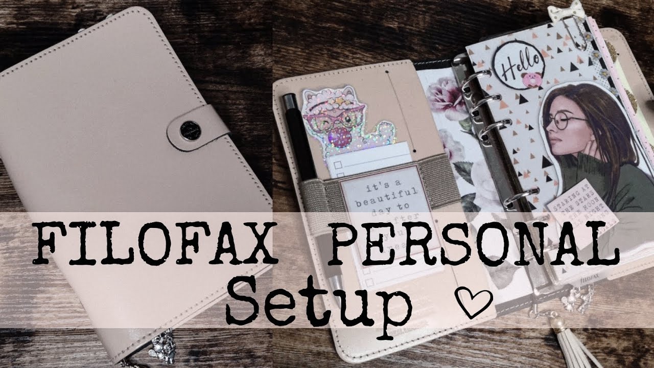 Filofax Personal Setup / deutsch - YouTube