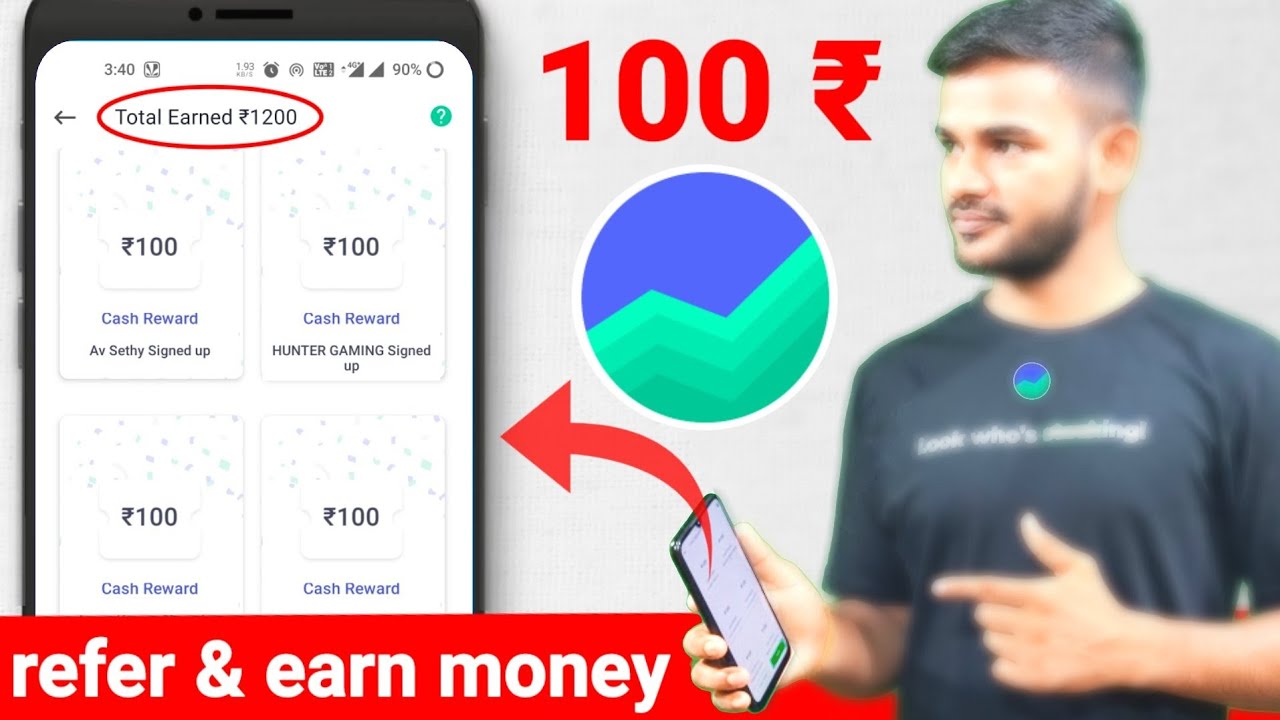 🔥 refer and earn money on groww 100₹ | groww app invite and earn | how ...