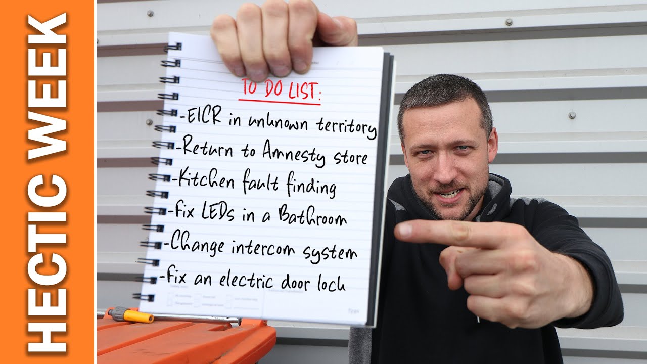 A FRANTIC WEEK AS A LONDON ELECTRICIAN | Thomas Nagy - YouTube