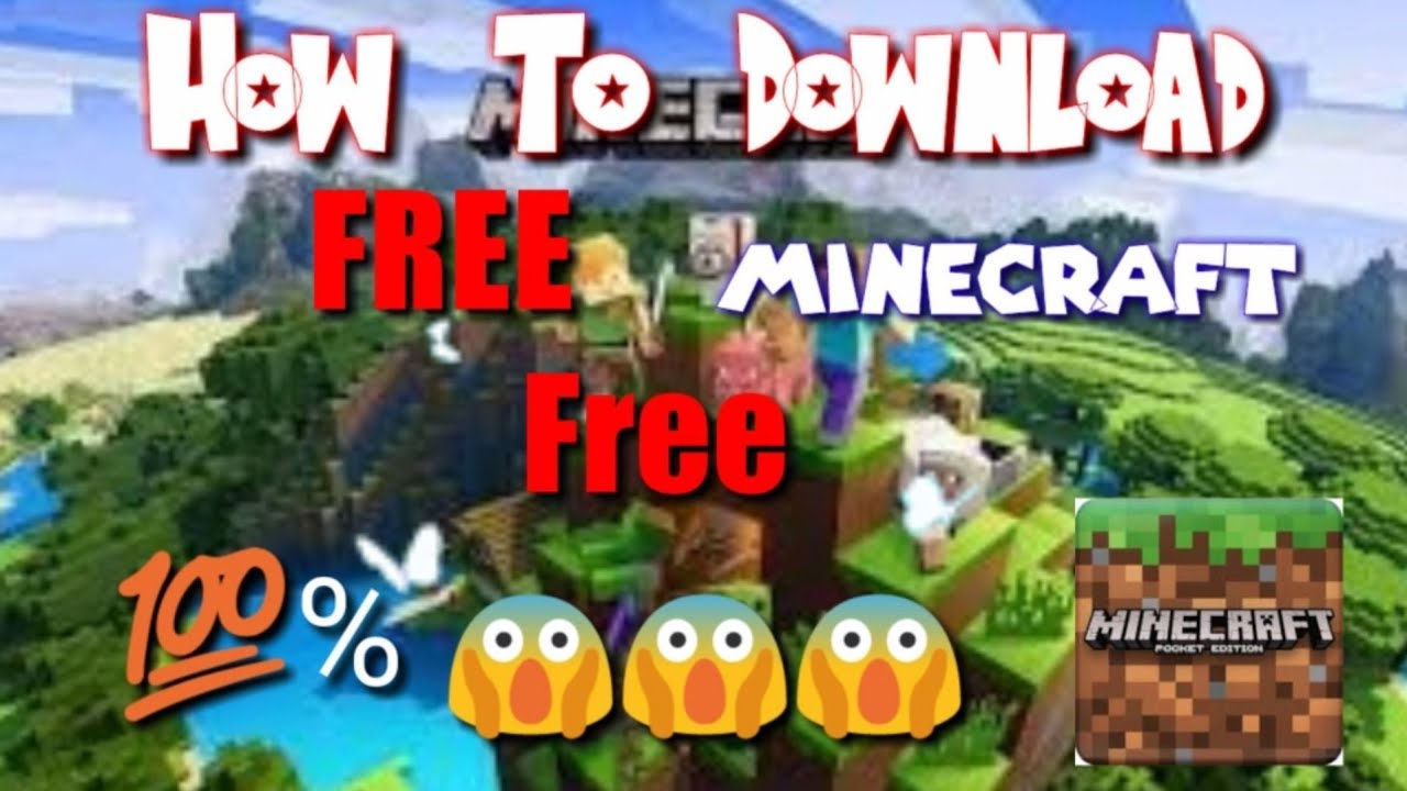 How to download Minecraft for free 100% working - YouTube