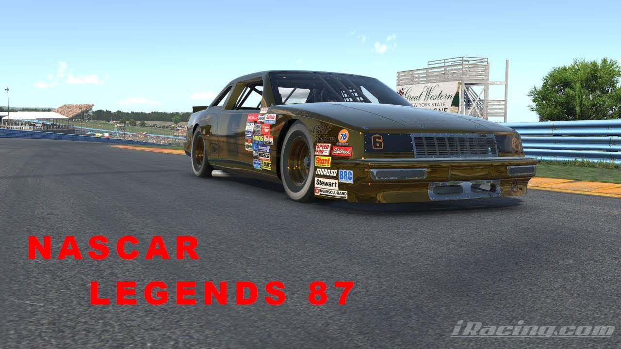Iracing Nascar 87 Legends Atlanta Full Race Live - YouTube
