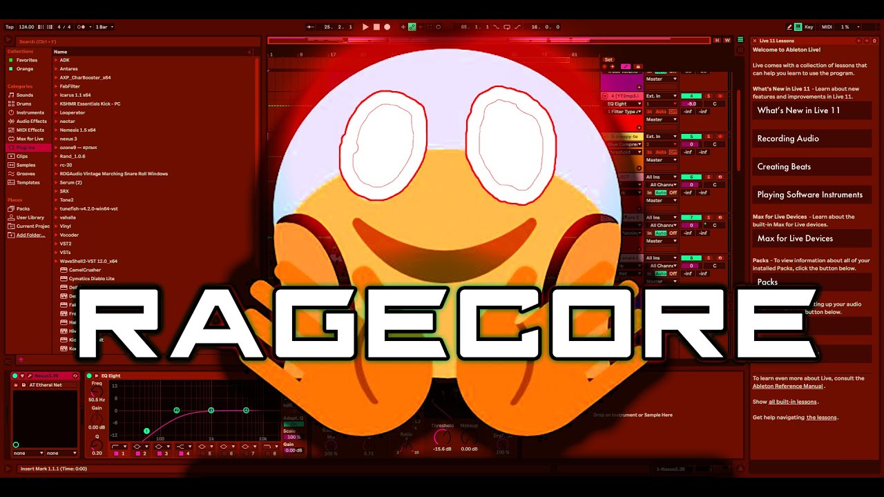 RAGECORE | RAGECORE/TRAP METAL бит за пару минут - YouTube