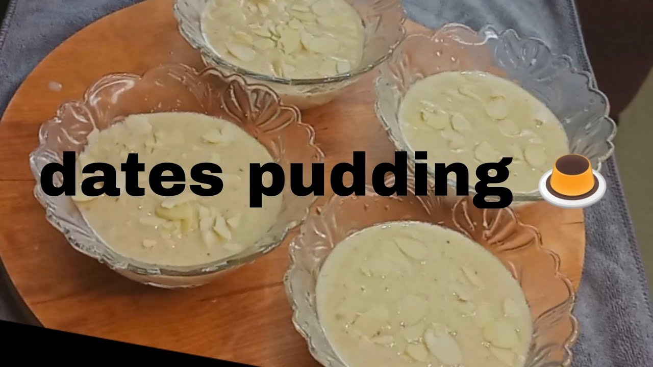 Easy and tasty dates pudding/by Nuha's Kitchen - YouTube