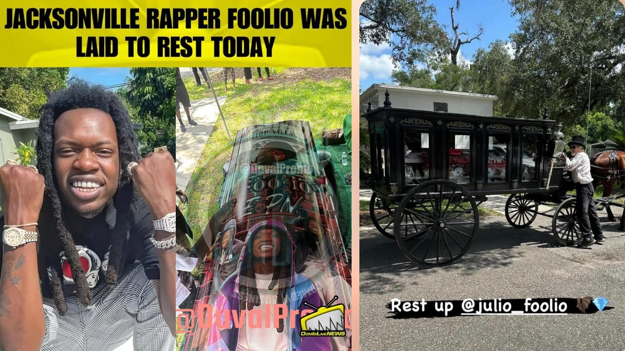 1 Hour Ago, Rapper Foolio's Heartbreaking Burial Service With Horse ...