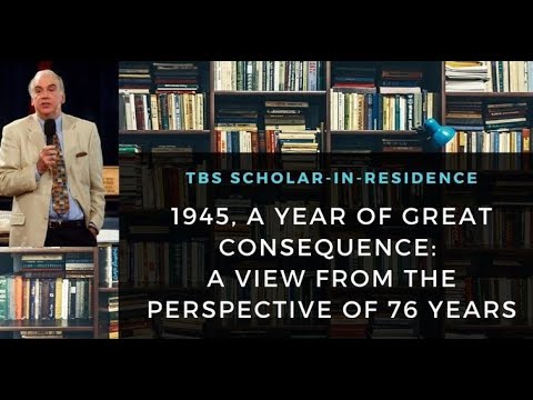 TBS Scholar In Residence Dr Stephen Berk - YouTube