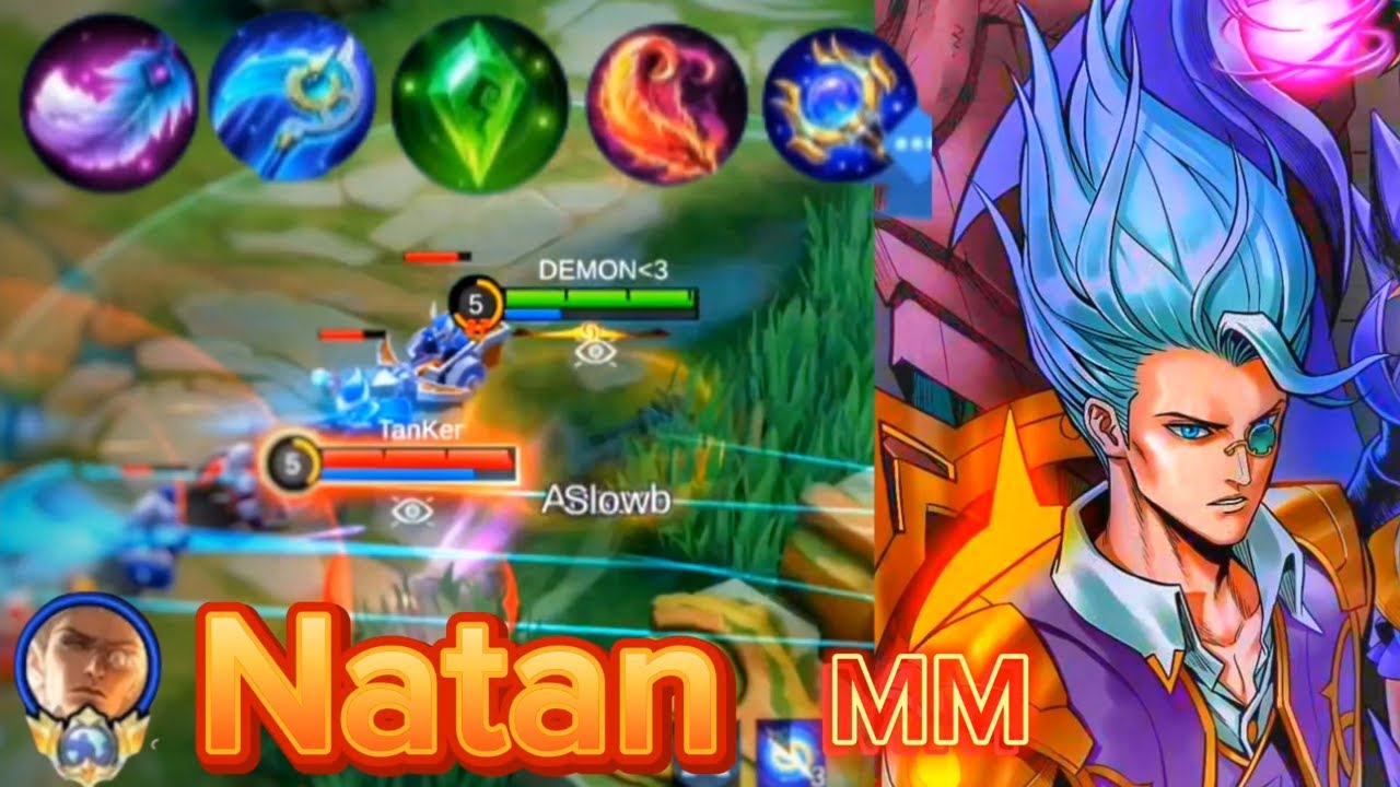 NATAN BUILD MAGE FOR NEW SEASON/ Mobile Legends Bang Bang#mlbb - YouTube