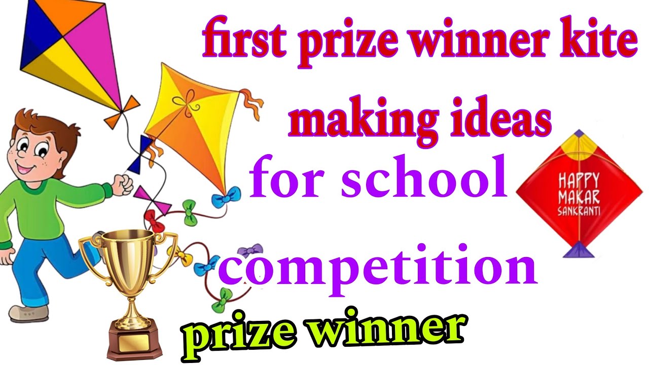 Makarsankarnti craft ideas | How to make kite for school competition ...